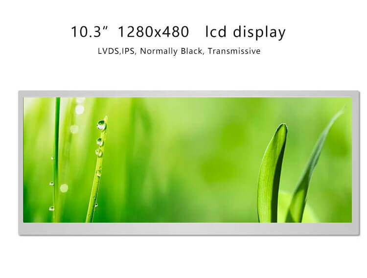 LA103DV1-SL01 LG Display 10.3 Inch Stretched Bar Display 1280x480 IPS Wide Temperature High ...