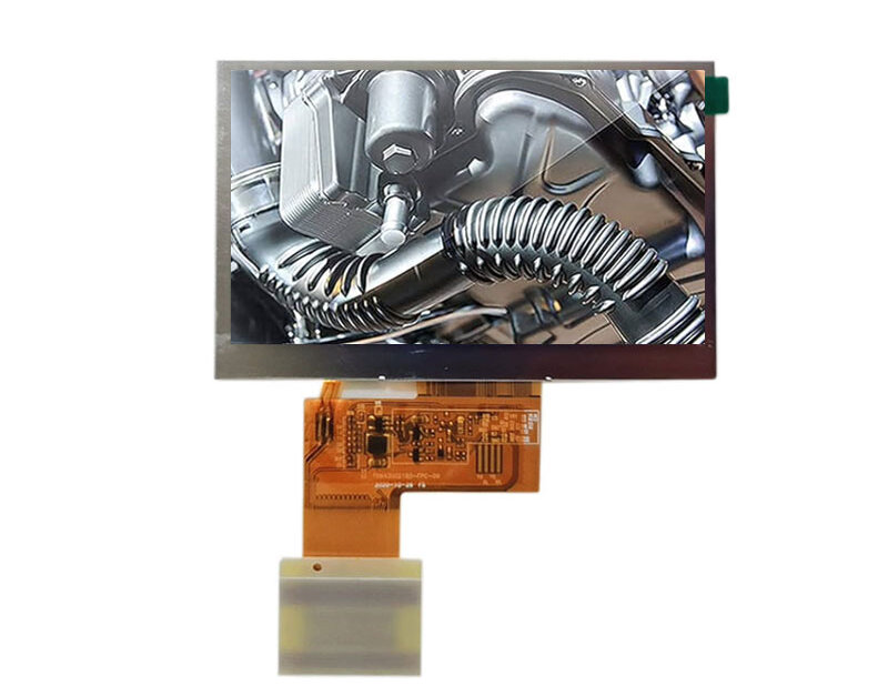 4.3 Inch TFT LCD Display 800x480 ST7262 IPS RGB 24 BIT High Brightness LCD Module - YOURITECH