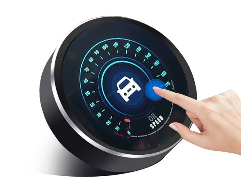 15 Inch 466×466 Round Amoled Knob Display Touch Screen Esp32 Arduino