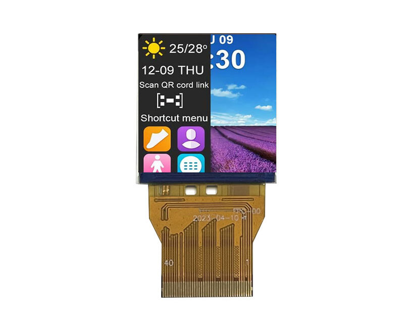 1.54 Inch Square Display 320x320 IPS TTL 700nits High Brightness TFT ...