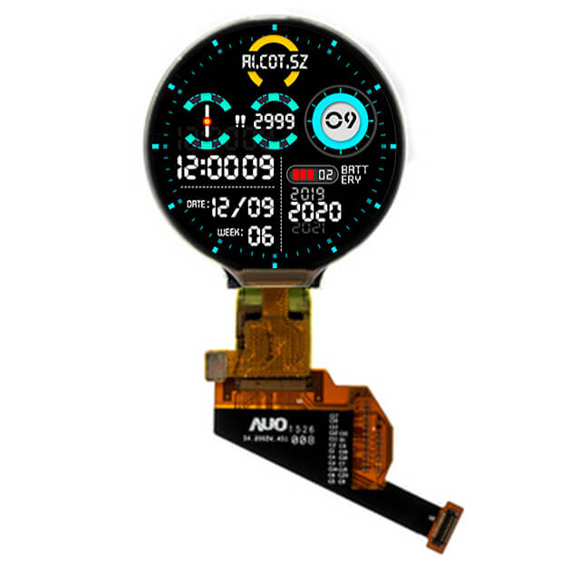 1.39 inch 454x454 round amoled display mipi interface circular oled lcd ...