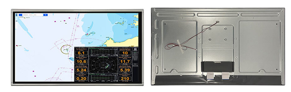 32 Inch High Brightness Display 1000nits IPS 1920x1080 LVDS Stretched ...