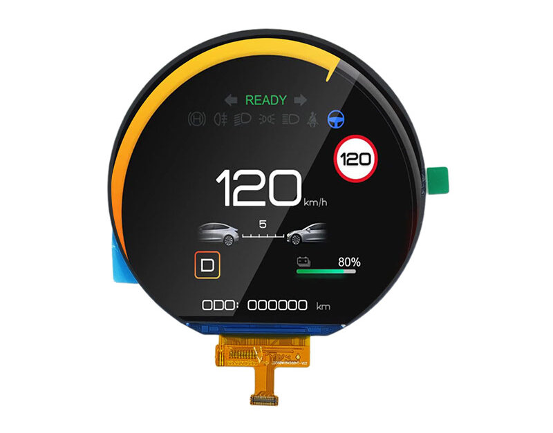 3.3 Inch Circular Display 320x320 MIPI IPS Round LCD Display For ...