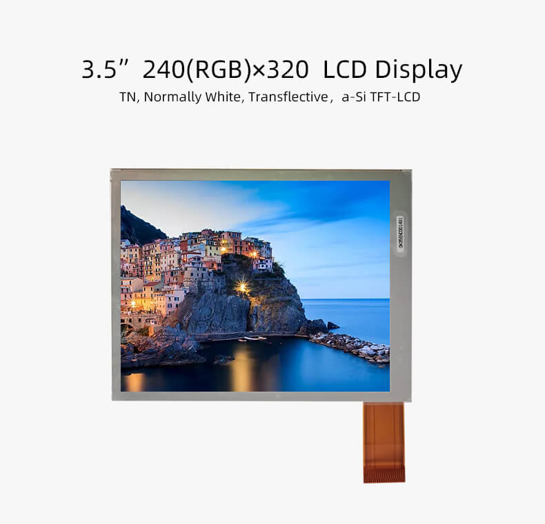 Original 3.5 inch lcd display module panel sunlight readable lcd panel ...