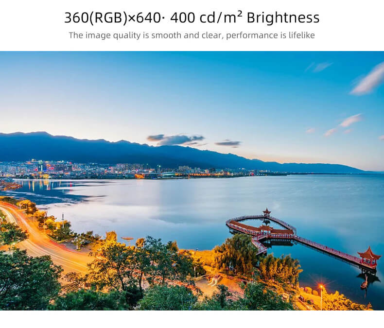 3.17 Inch OLED Display 360x640 RGB SPI AMOLED Display For Industrial ...