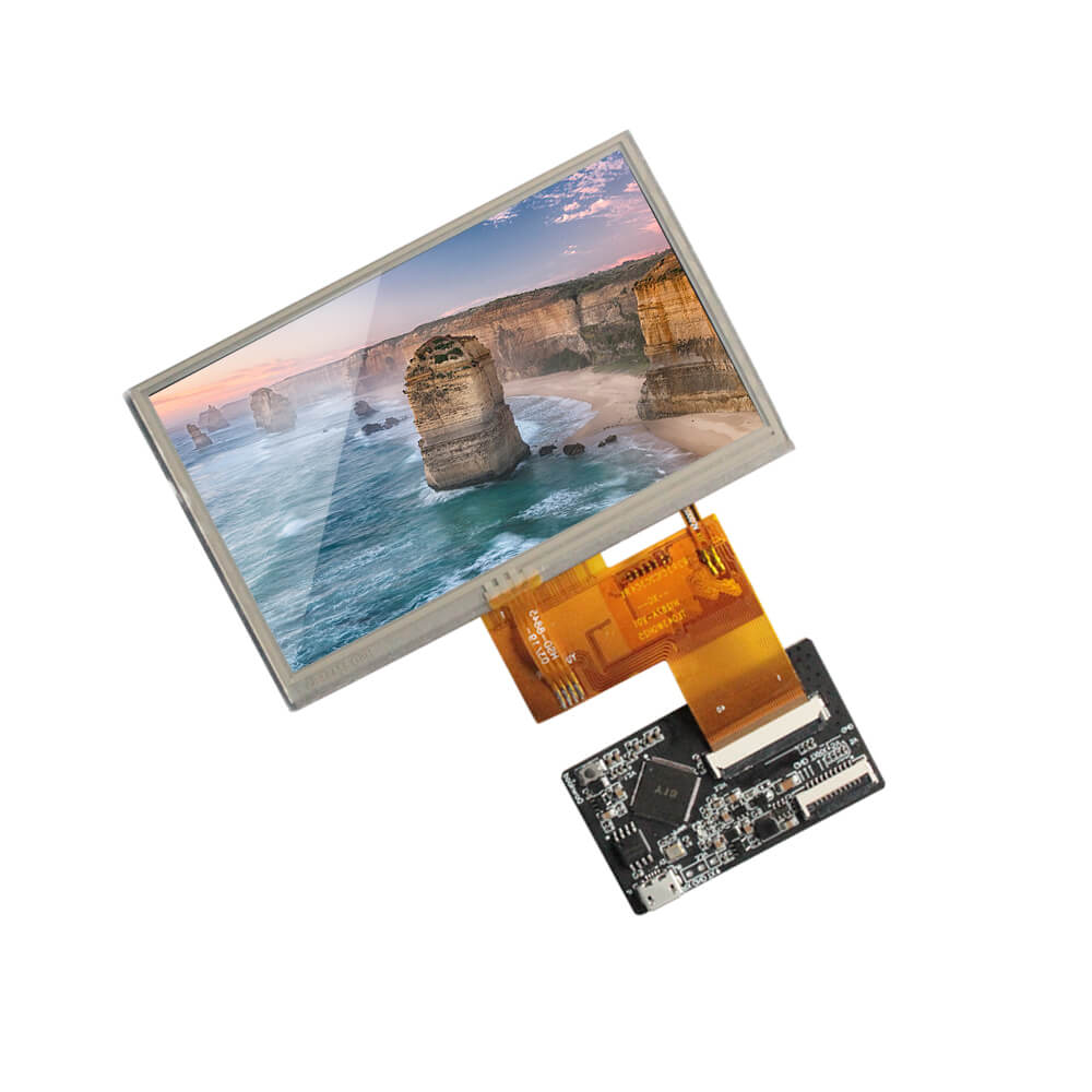 Outdoor lcd display price 4.3 inch 480*272 ultra small control panel HD ...
