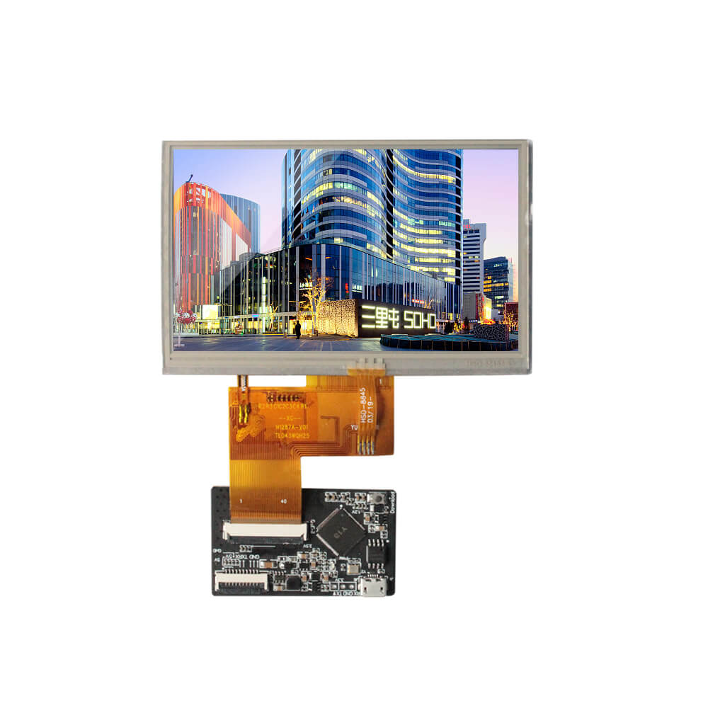 Outdoor lcd display price 4.3 inch 480*272 ultra small control panel HD ...