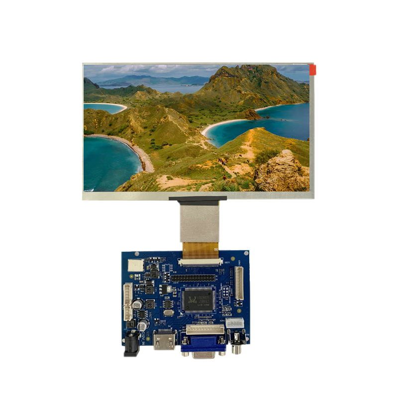 7 Inch 1024x600 High Brightness HD IPS LCD Display HDMI VGA AV DIY Kit ...