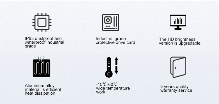 10.1 inch industrial touch display cabinet console terminal device ...