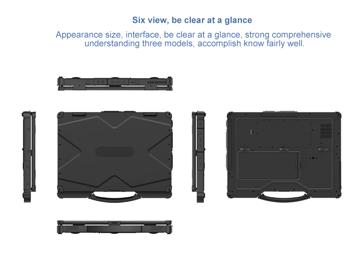 15.6 inch industrial notebook high performance outdoor highlight anti ...