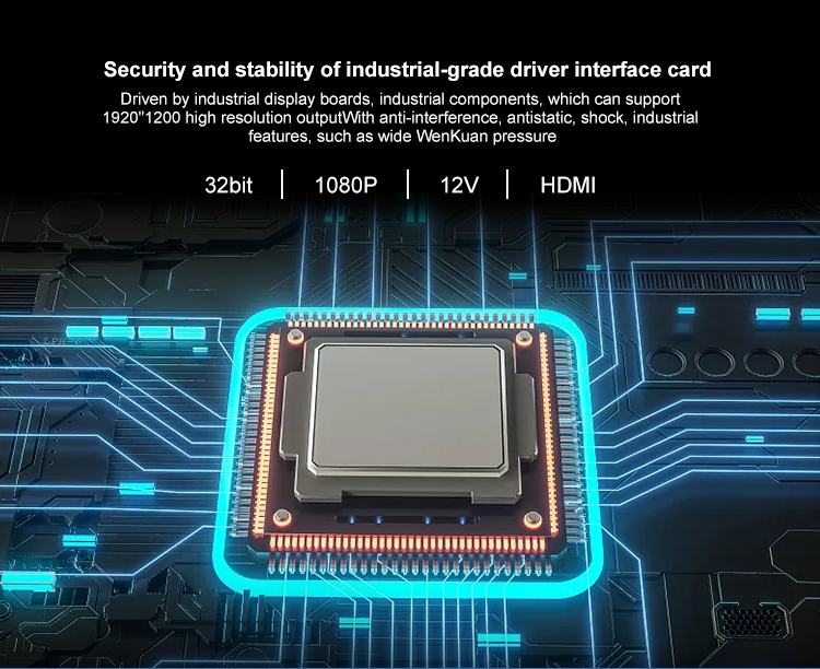 Panel pc manufacturers 21.5 inch control flat display high resolution ...