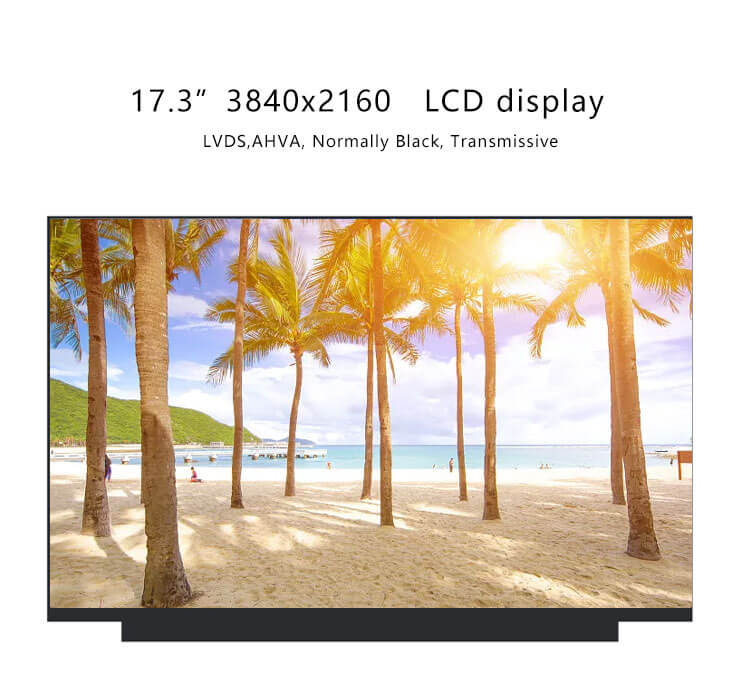 B173ZAN05.0 AUO 17.3 Inch TFT LCD Display 3840x2160 Ultra High ...