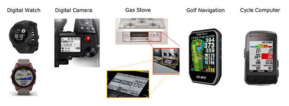 LS012B7DD01 1.2 inch Memory-in-Pixel LCD Display Sunlight Readable ...