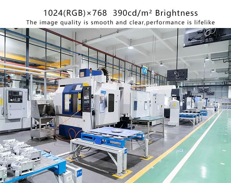 LQ064X3LW02 Sharp 6.4 Inch TFT LCD Display 1024x768 LVDS LCD Module For ...