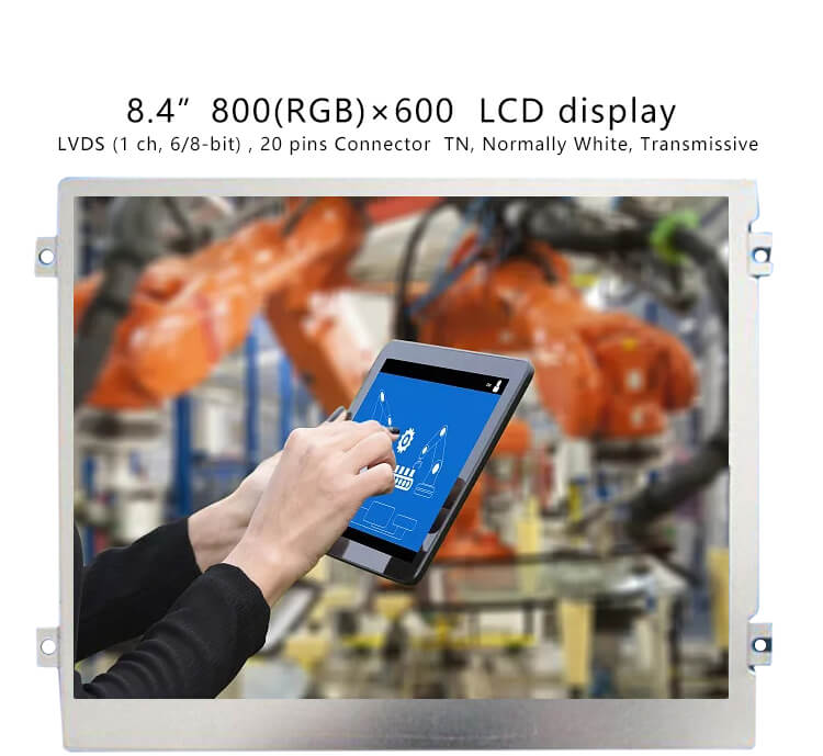 LQ084S3LG03 Sharp 8.4 Inch TFT LCD Display 800x600 LVDS Wide ...