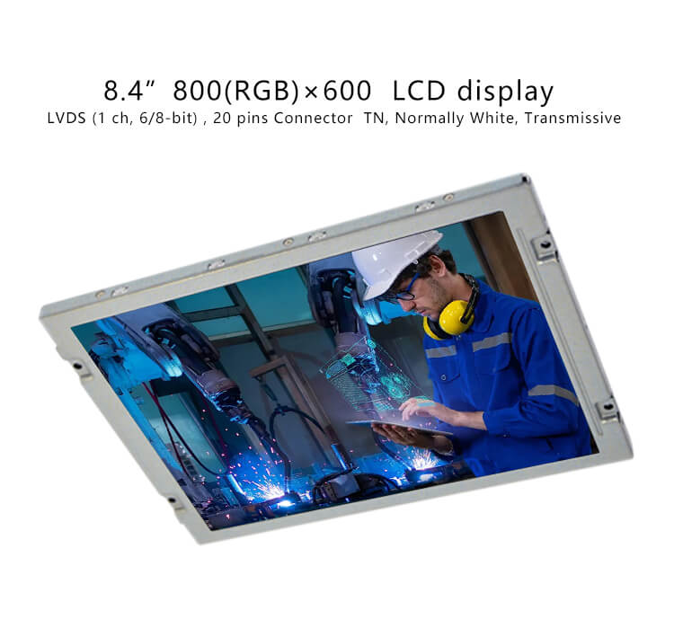 LQ084S3LG11 Sharp 8.4 Inch TFT LCD Display 800x600 LVDS Wide ...