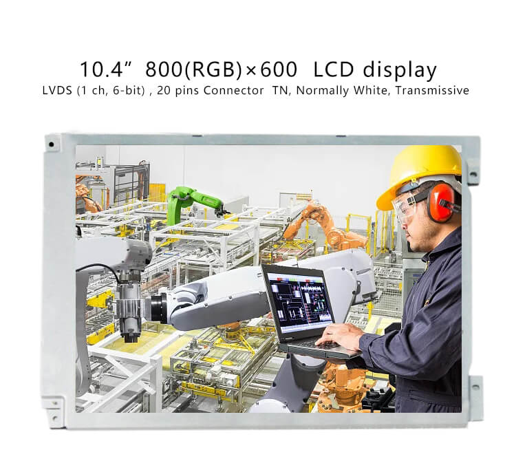 LQ104S1LG81 Original 10.4 Inch 800x600 TFT LCD Panel LVDS (1 ch, 6-bit ...