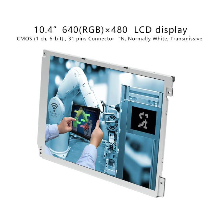 LQ104V1DG81 Original 10.4 Inch 640x480 LCD Panel CMOS (1 ch, 6-bit ...