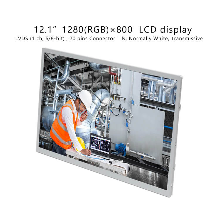 LQ121K1LG52 Sharp12.1 Inch TFT LCD Display 1280x800 LVDS Wide ...