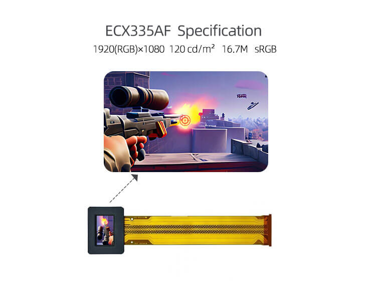 Sony ECX335AF 0.71 Inch 1920x1080 OLED Display Small Amoled Dual Screen ...