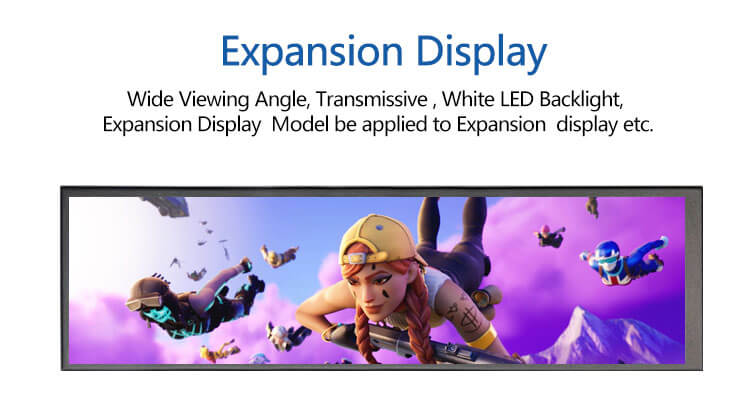 8.8 Inch 480x1920 IPS Bar LCD Panel 600 nits LCD Display With Driver ...