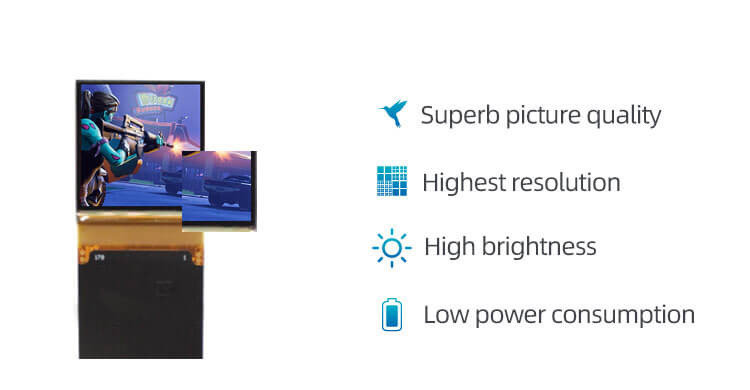 SY103WAM01 1 inch 2560x2560 Si-OLED Panel Sunlight Readable MIPI ...