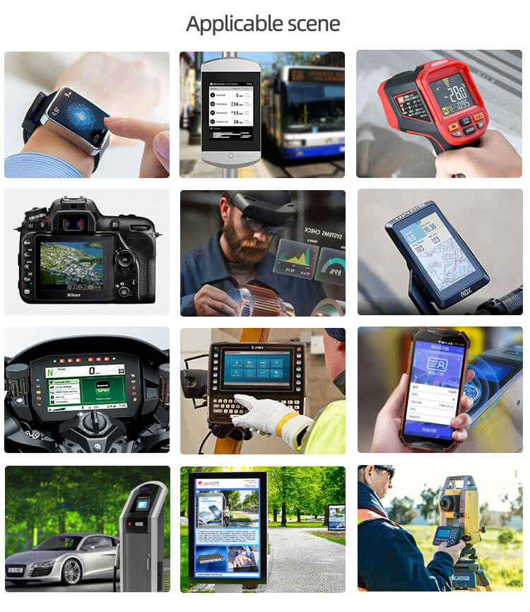 7 Inch TFT LCD Display 1424x280 MIPI Interface High Brightness IPS ...