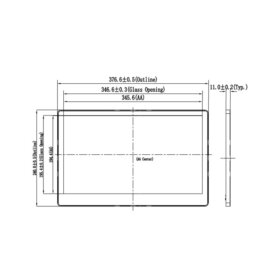 RV156QUM-N00 BOE 15.6 Inch TFT LCD Display 3840×2160 Sunlight Readable ...