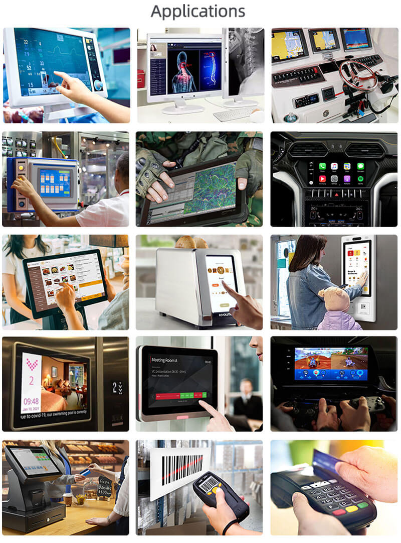 Factory OEM ODM Custom 5.7 Inch Touch Screen Small Interface Touch ...