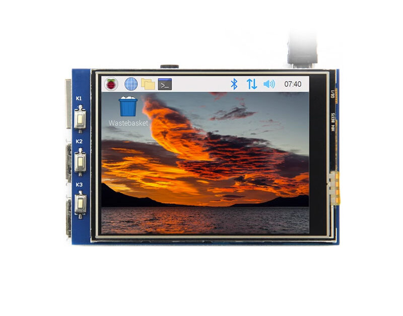 3.2 Inch Raspberry Pi Touch Display 320x240 LCD Display For Raspberry ...