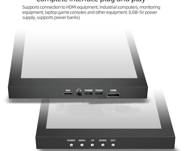 10.1 Inch Raspberry Pi Industrial Touch Display Portable High ...