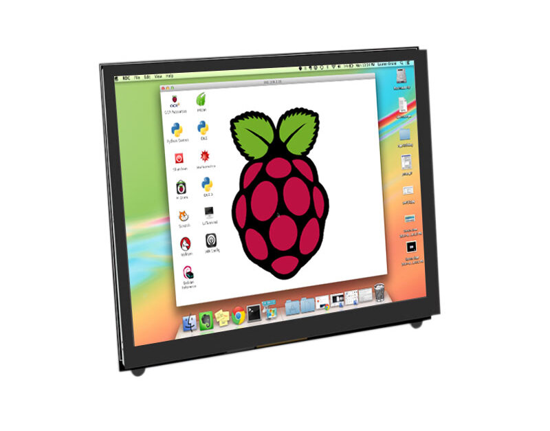 Raspberry Pi 4B Display 8 Inch High-definition Touch Display Extended ...