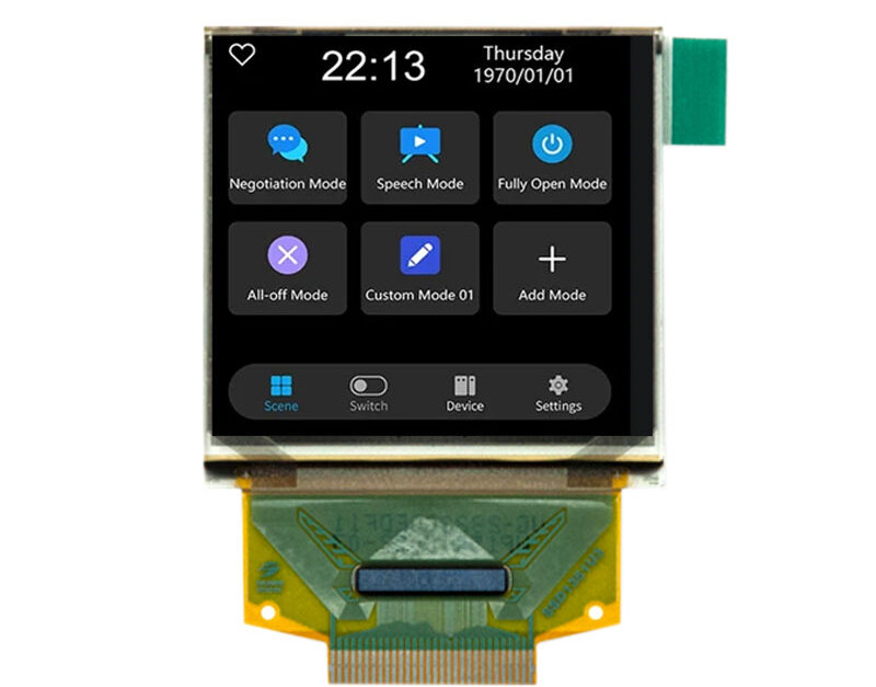 1.5 Inch Square Display 128x128 SSD1351 8-bit parallel 3-/4-wire SPI ...