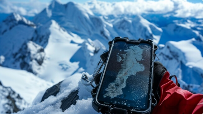 How to choose Outdoor Handheld Device display? - YOURITECH