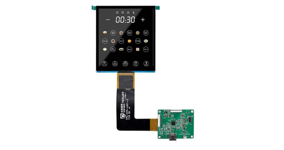 7 Inch Mono Display 2400x2560 MIPI HDMI TFT LCD Display With HDMI ...