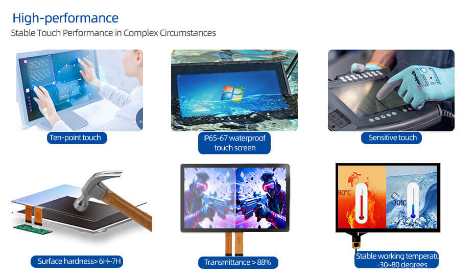 42 Inch Capacitive Touch Bar Screen G+G USB I2C Multi-touch Screen For ...