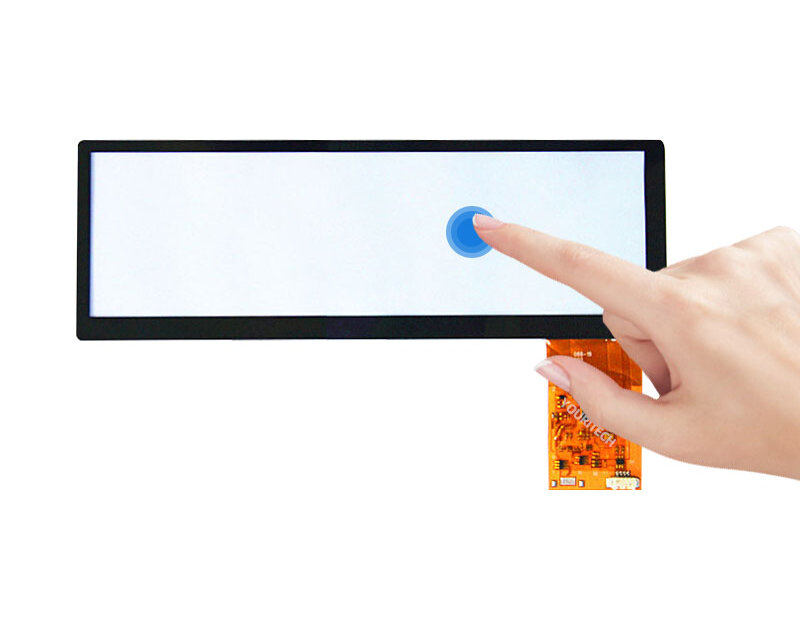 8.8 Inch Bar Capacitive Touch Screen 1280x320 G+G 10-point Touch USB ...