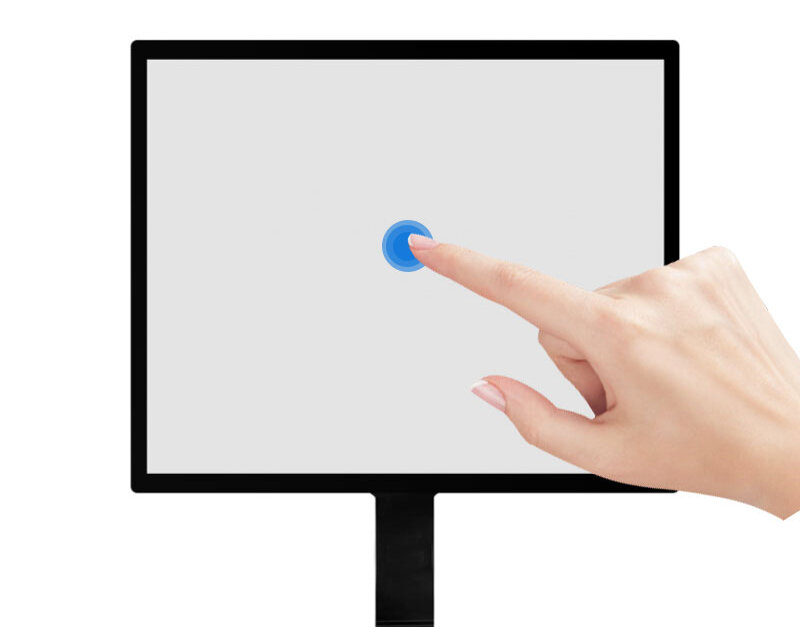 17 Inch Capacitive Touch Screen I2C USB RS232 Capacitive Touch Display ...
