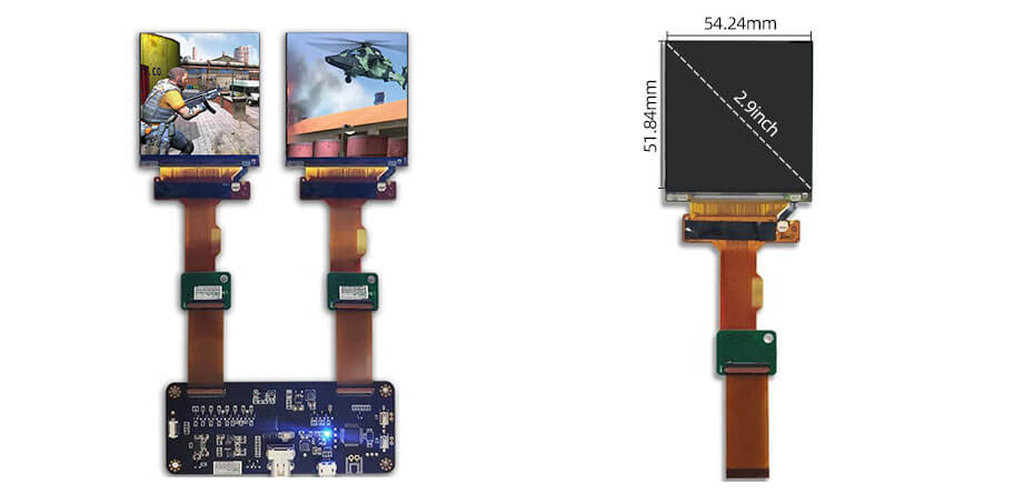 LS029B3SX02 Sharp 2.9 Inch Square Display 1440x1440 MIPI 120HZ Dual ...