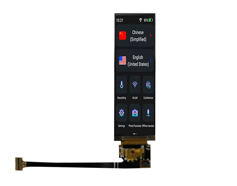 3.4 Inch Stretched Bar Display 180x640 IPS CPU TFT LCD Display With In ...