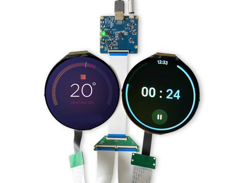 ZS050YMM-J40 BOE 5 Inch Circular Display 1080x1080 MIPI TFT LCD Display ...